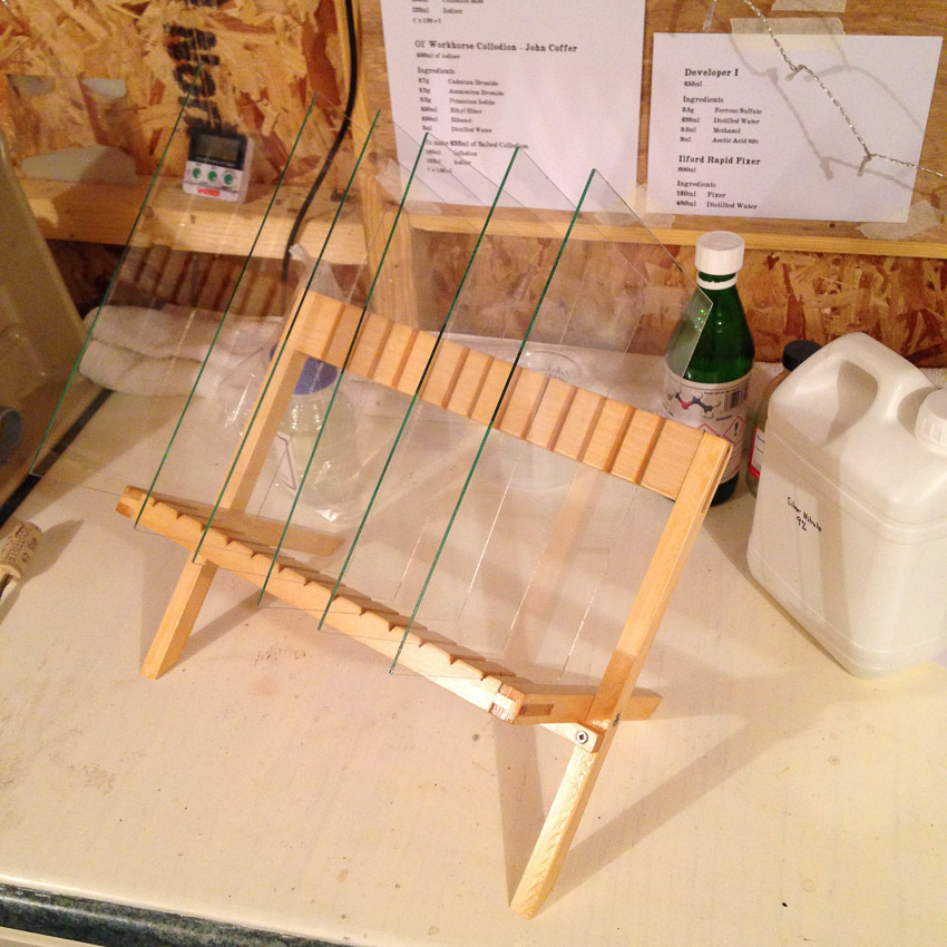 Building a Large Wet Plate Rack to Hold 10x8 and 12x10 • James Pearson ...