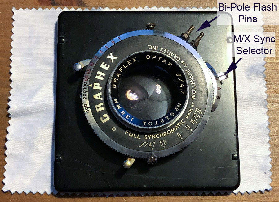 Speed Graphic - Flash Sync with Bi-pole Lens & Focal Plane Shutters ...